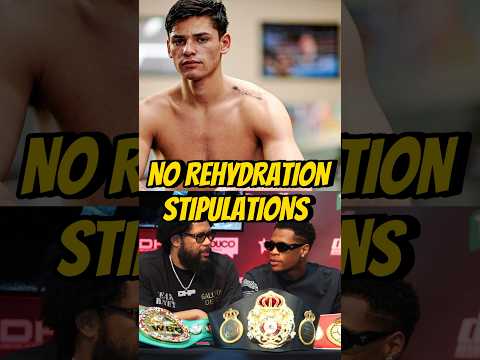 WEIGHT RULES for Ryan Garcia vs Devin Haney CONFIRMED: No Rehydration Clause #boxing #ryangarcia