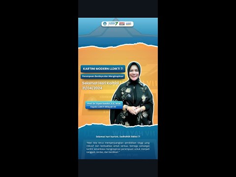 LLDIKTI Wilayah VII - Selamat Hari Kartini 2024
