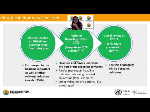 The GBF framework and its data demands for indicator reporting