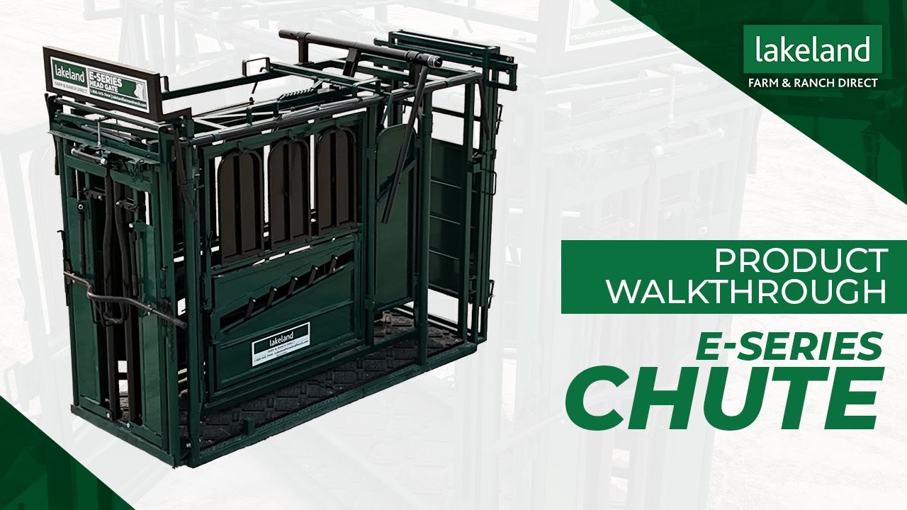 E-Series Cattle Squeeze Chute | Built to Handle Cattle