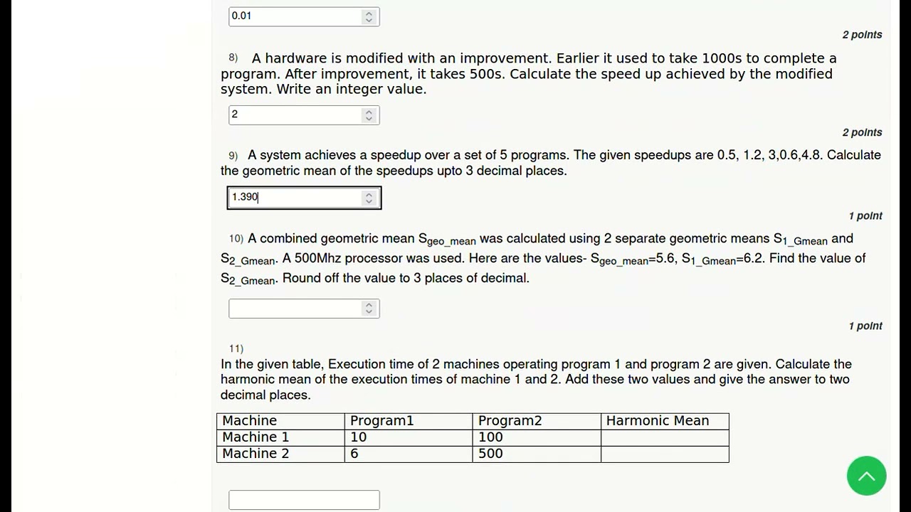Parallel Computer Architecture Assignment 01