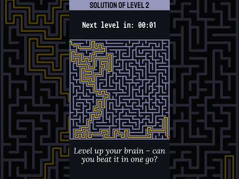 Can You Solve These Maze Puzzles? 🧠💥 Ultimate 30s Brain Game!