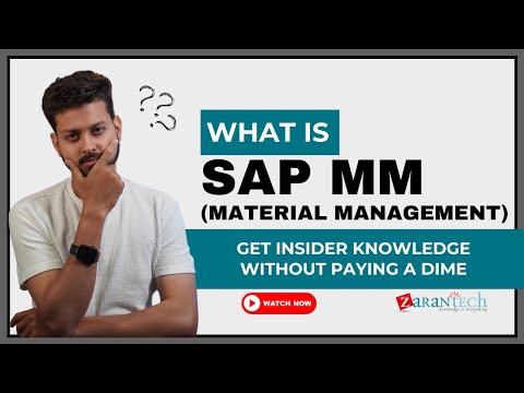 What is SAP MM (Material Management) | ZaranTech