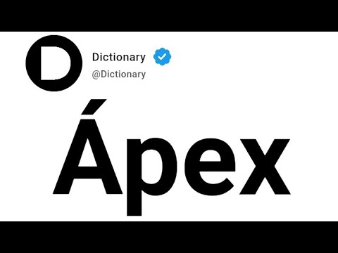 Ápex Significado En Inglés