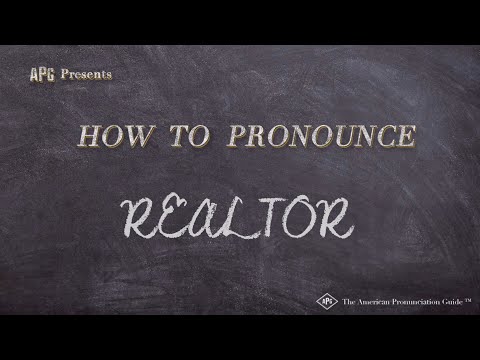 How to Pronounce REALTOR (Real Life Examples!)