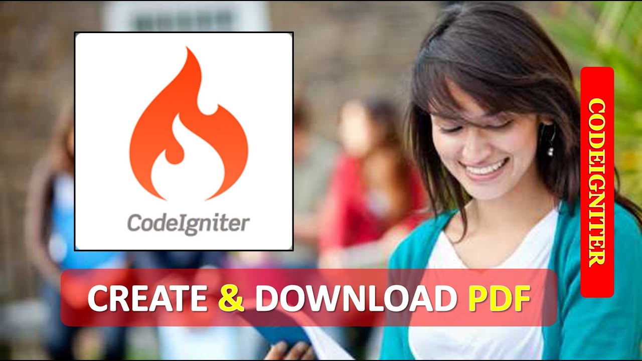 HOW TO CREATE & DOWNLOAD PDF IN CODEIGNITER | CREATE PDF CODEIGNITER | DOWNLOAD PDF CODEIGNITER