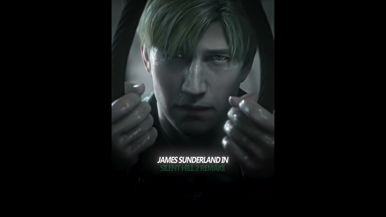 James Sunderland Then Vs Now [4K] – Silent Hill 2 #shorts