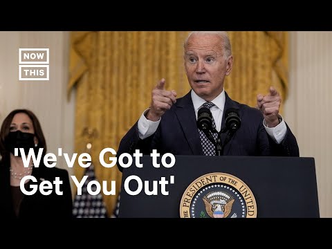 Biden on Getting Interpreter & Family Out of Afghanistan #Shorts