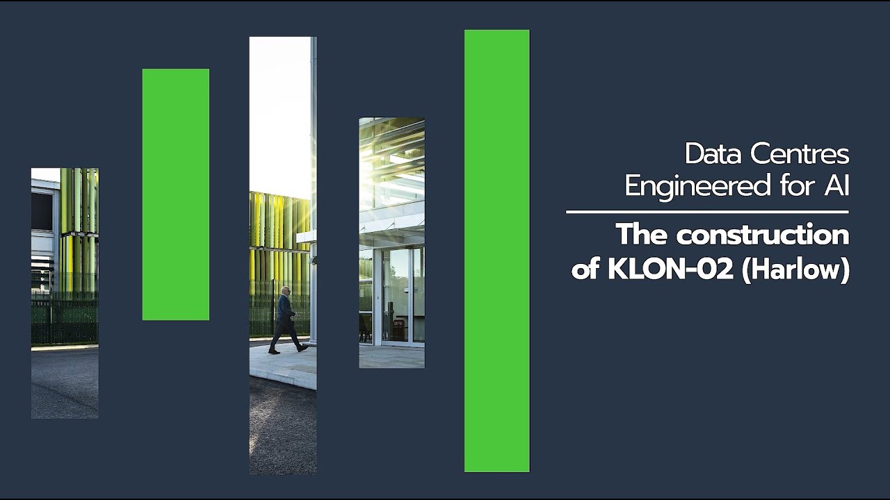 Timelapse: Kao Data KLON-02 - a data centre engineered for AI