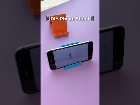 DIY Phone Stand📱 #phonestand