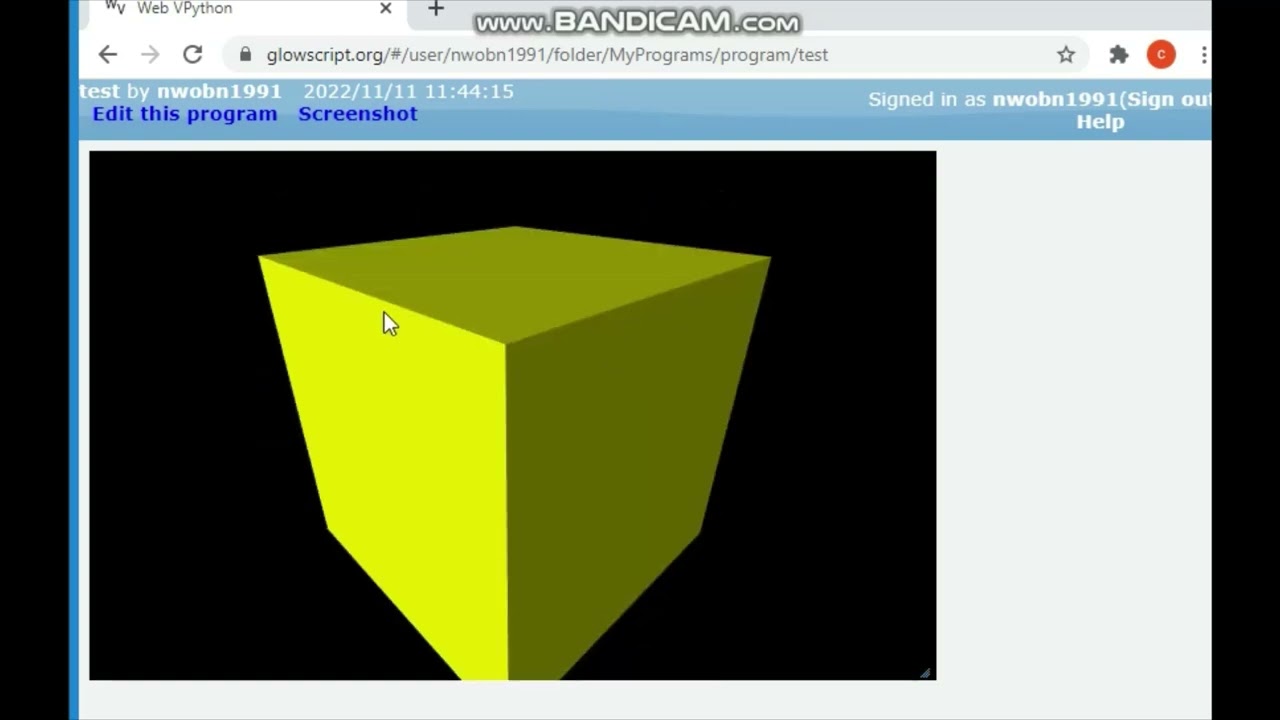 VPython - Creating 3D Objects!