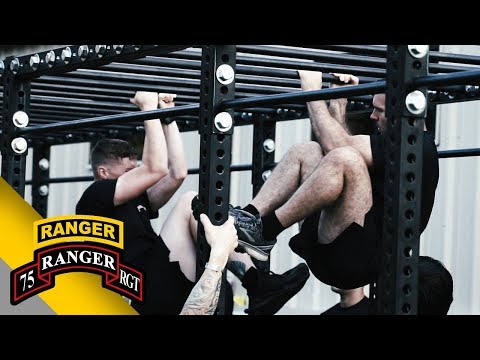 75th Ranger Regiment: Army Combat Fitness Test