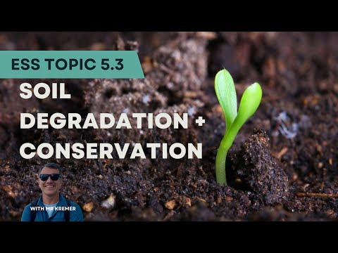 ESS Topic 5.3 Soil degradation and conservation