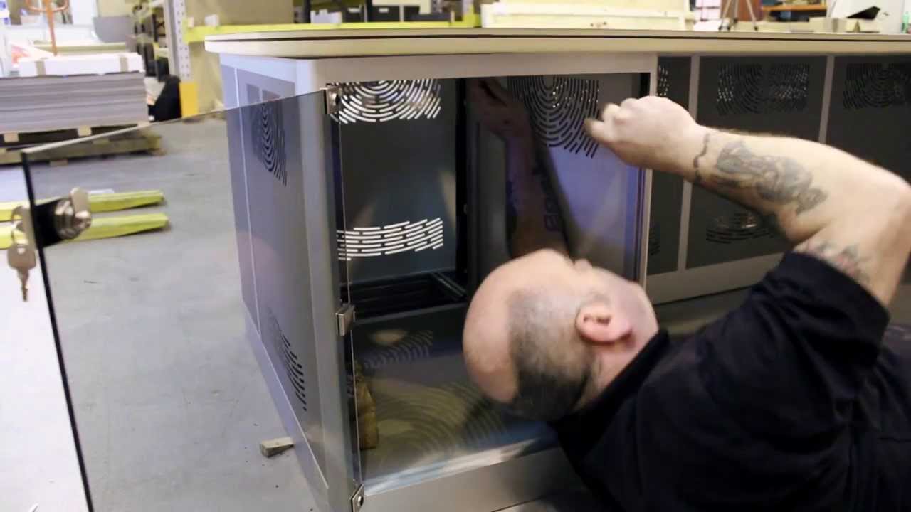 Control Room Furniture - Console Build Demonstration by Thinking Space Systems
