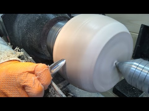 Woodturning the Gemstone Bowl (Gemstone in Finial)