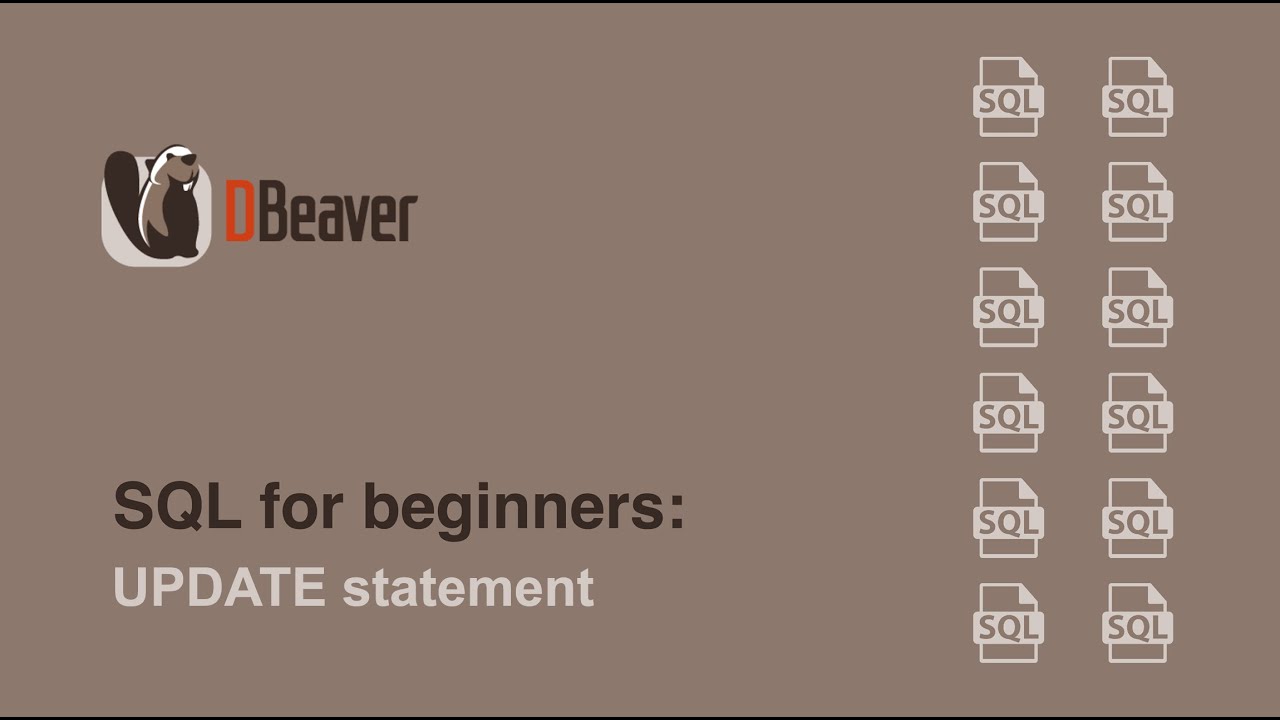 Learn SQL: UPDATE statement