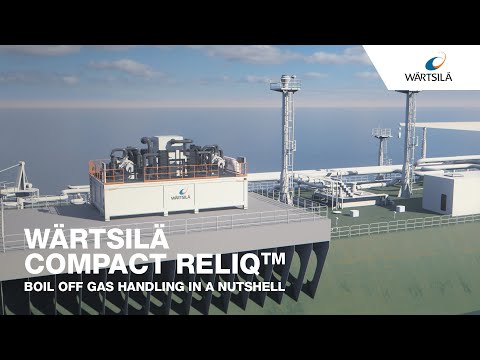 Wärtsilä Compact Reliq™ - BOG Reliquefaction in a nutshell | Wärtsilä