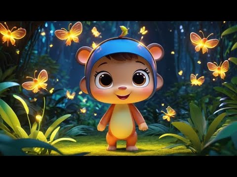 Sleepy Time for Monkey Moe | Bedtime Song for Kids | Nursery Rhymes in English