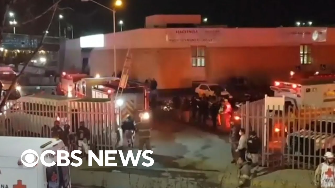 At least 39 killed in Mexico migrant facility fire