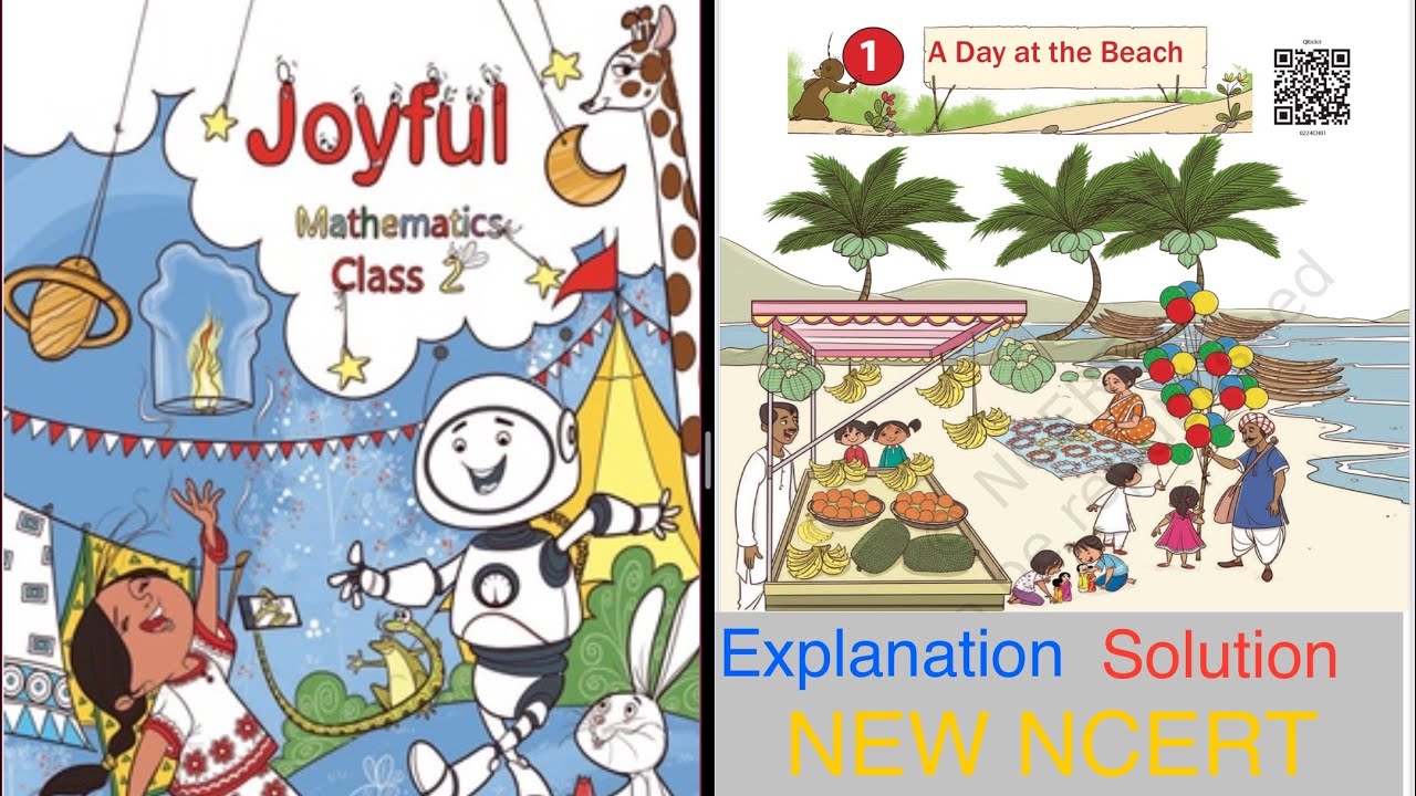A DAY AT THE BEACH Class-2 Chapter-1 JOYFUL MATHS New Ncert@ncertvideobooks
