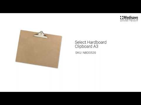 Select Hardboard Clipboard A3 NBD0520