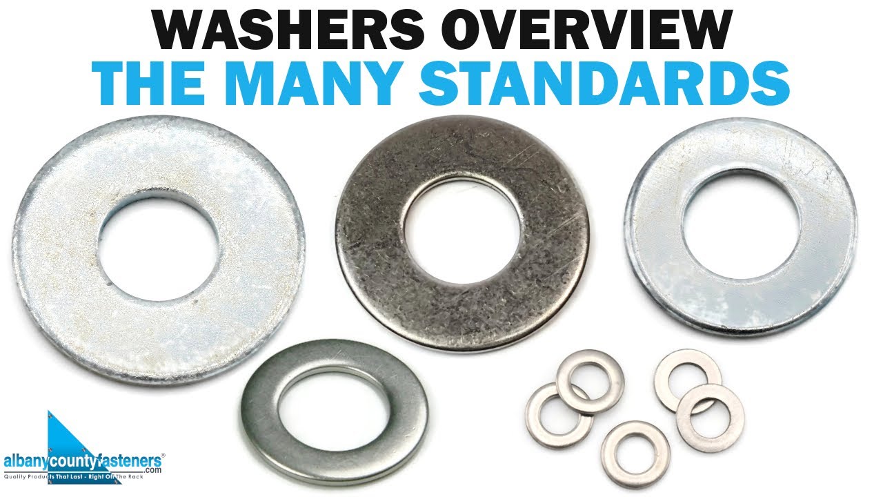 The Many Standards of Flat Washers | Military, NAS, AN, SAE, USS | Fasteners 101