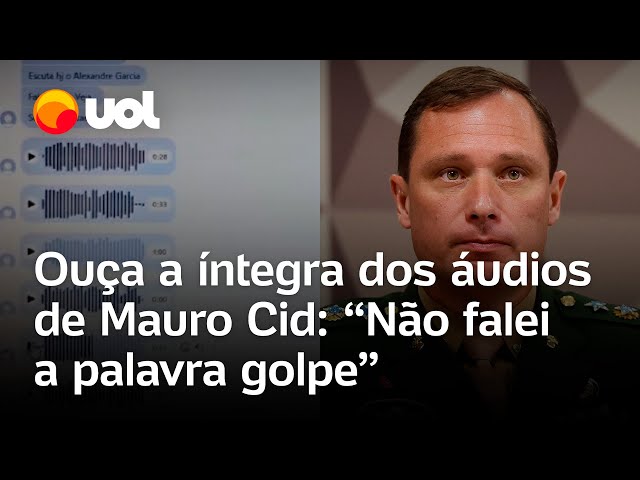 'Não falei golpe': o que Cid diz em áudios que advogado enviou ao STF
