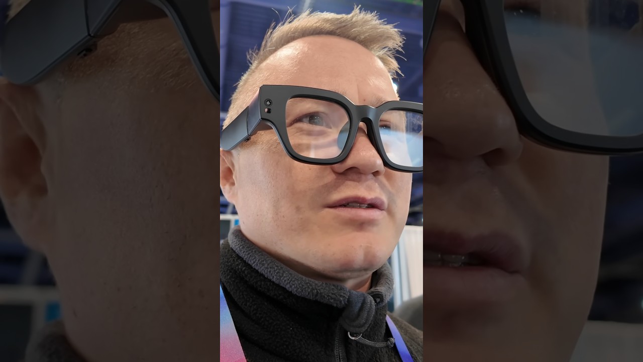 Glasses that translate speech into any language in the world #ces2025 #Chinese