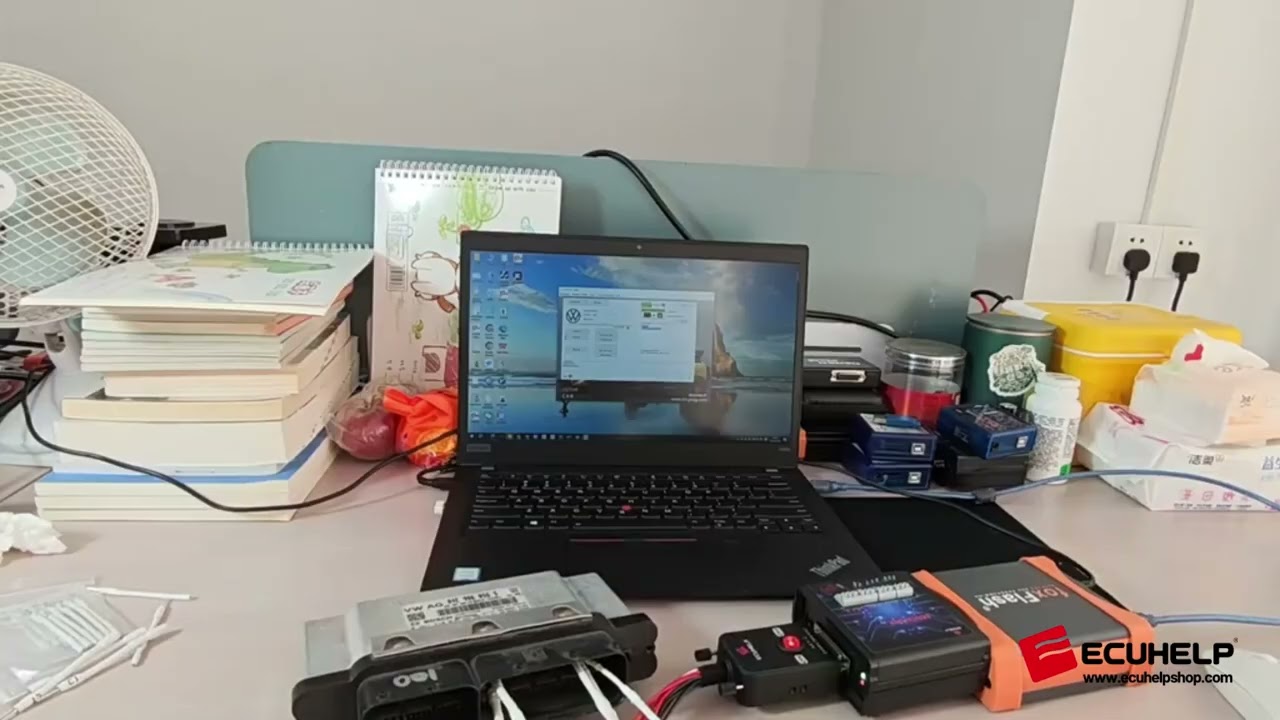 ECUHELP KT200II 2026 (Upgrade from Fox flash) Read VW MG1CA811 on Bench Successfully