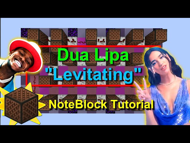"Levitating" Dua Lipa Note Block Doorbell Minecraft Map