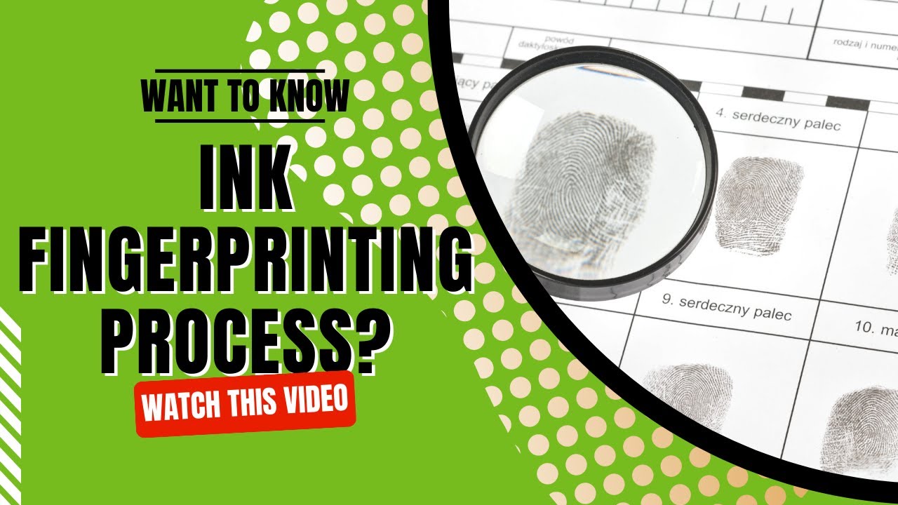 Live Ink Fingerprinting Process by PDX Fingerprinting