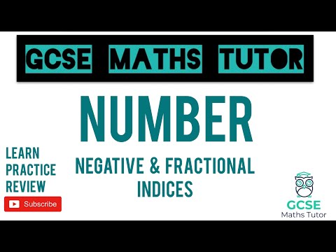 Negative and Fractional Indices Video Lecture - Mathematics for Grade 10