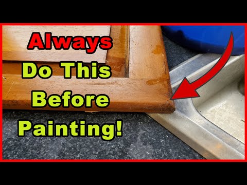 How To Clean Kitchen Cabinets Before Painting