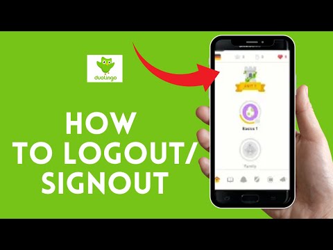 How To Logout/Signout Of Duolingo On Android 2022?