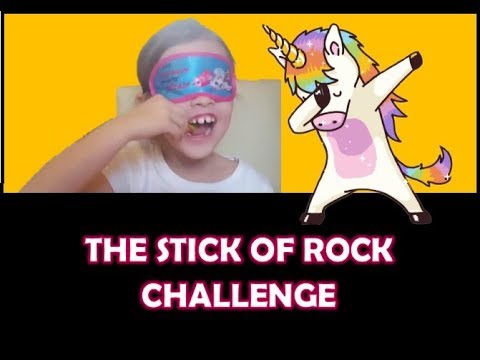 THE STICK OF ROCK CHALLENGE | Babbling Mummy