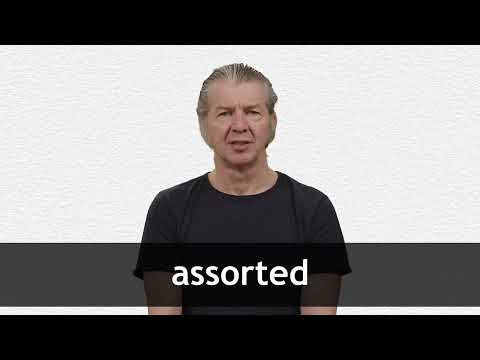 ASSORTED definition and meaning | Collins English Dictionary