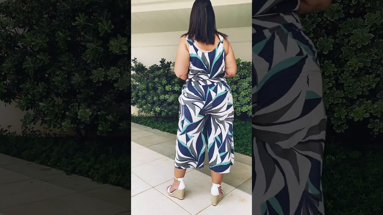 Conjunto blusa + pantacourt plus size