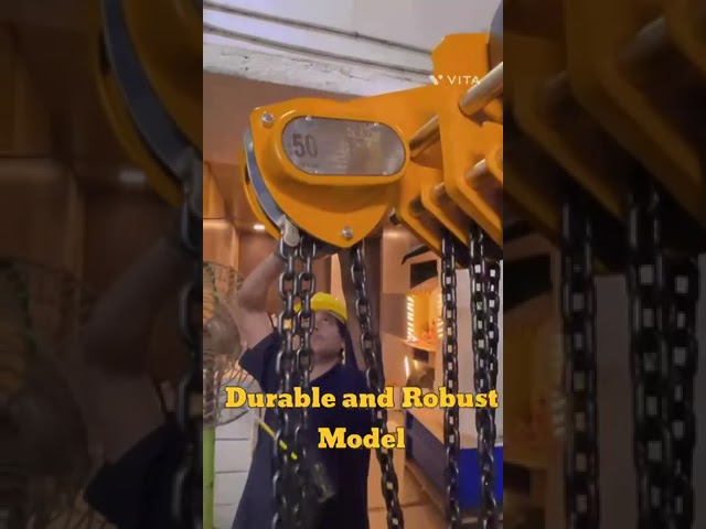 Chain Pulley Block - 360 Degree Rotating Hand Operated Chain Pulley ...