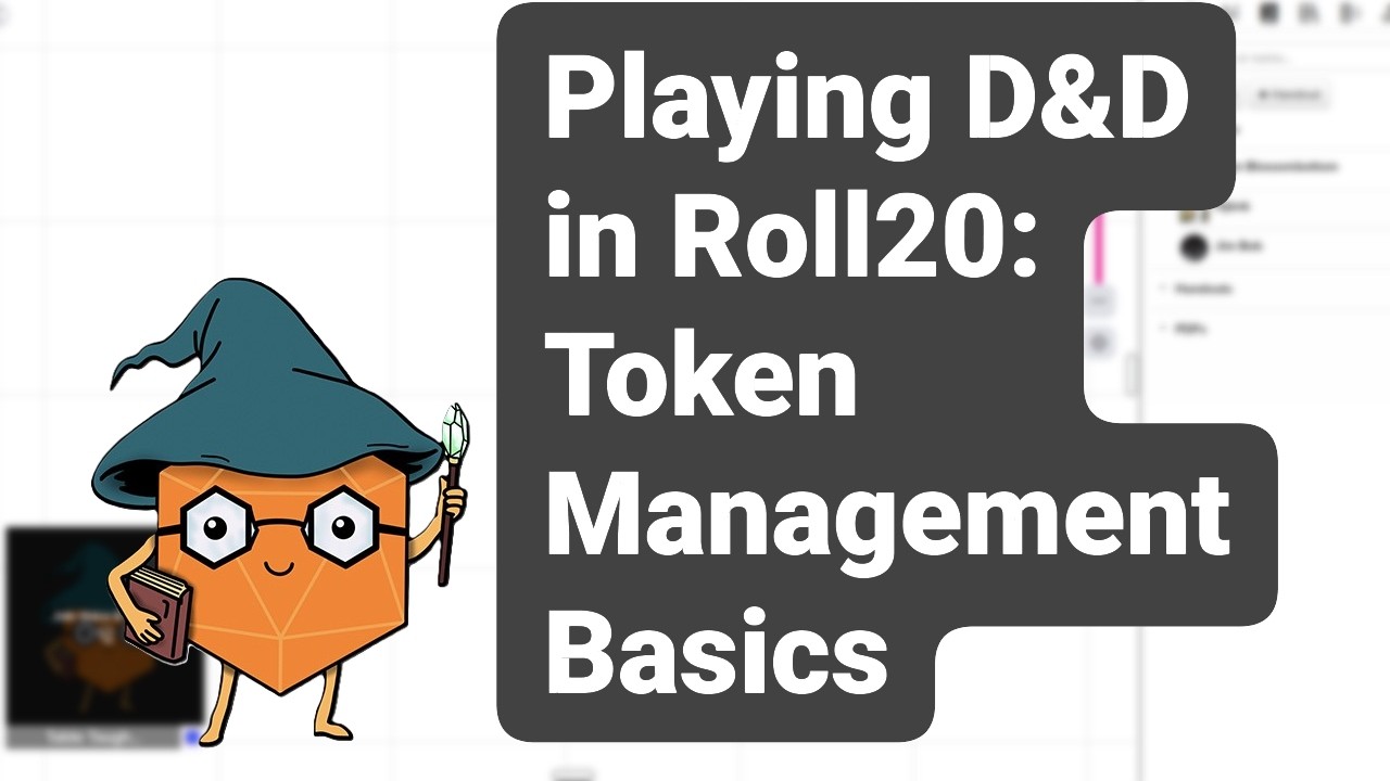 Playing D&D in Roll20: Token Management Basics