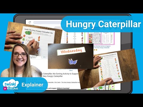 Food The Hungry Caterpillar Ate Sorting Activity to Support Teaching on The Very Hungry Caterpillar