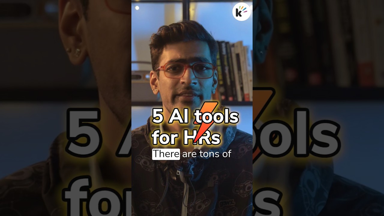 5 AI Tools for HR 🔥 #aiinhr #tech