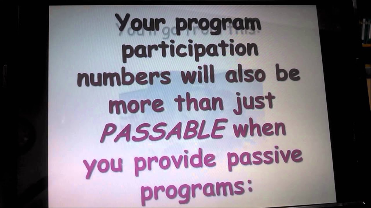 Passive Programming & You!