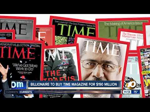Billionaire to buy Time Magazine