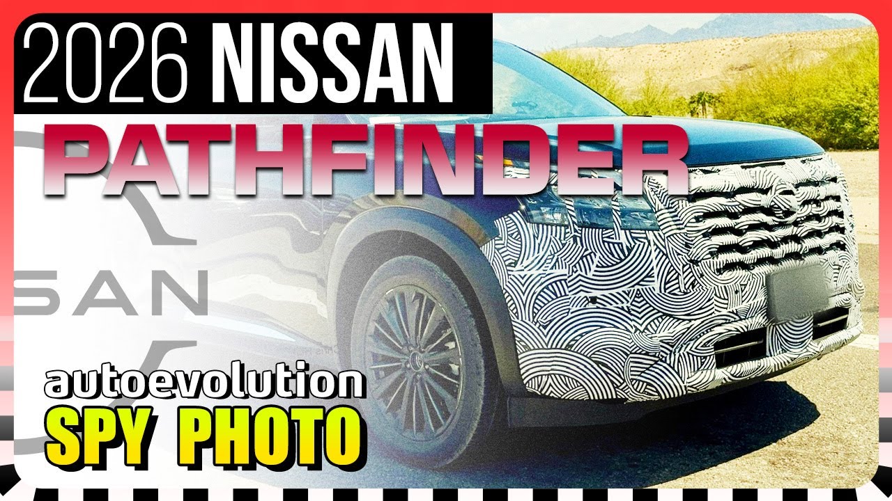2026 Nissan Pathfinder Spied With Updated Styling, Hybrid Option ...