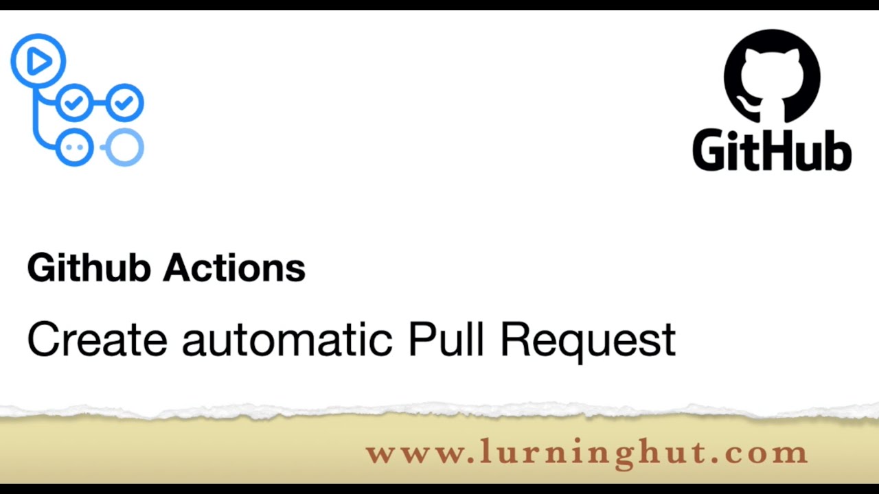 Github actions - Create automatic pull request