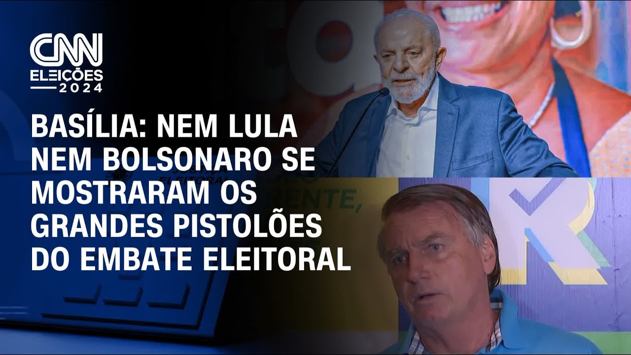 Análise: Nem Lula nem Bolsonaro se mostraram os "grandes pistolões" do ...