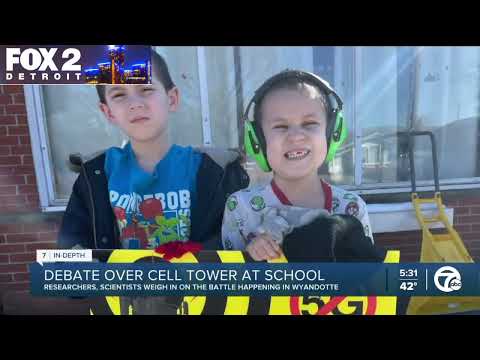 Parents protest cell tower at Wyandotte elementary school Michigan: News compilation