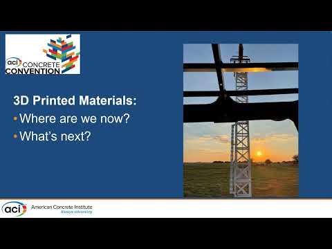 Understanding ICC-ES AC509 for 3D Construction Printing Codes - and What is Next for 3DCP Materials