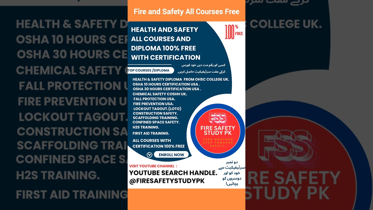 FREE Health & Safety Courses + Safety Diploma Explained. #online