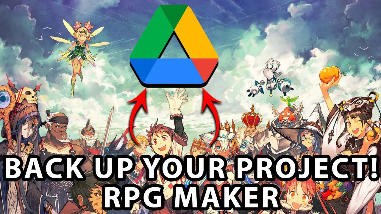 Please Cloud Back-up your RPG Maker MV & MZ Projects!